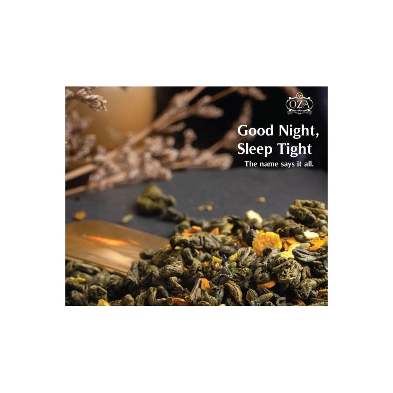 Good Night Sleep Tight Pouch 6 gr, Oza Tea, Green Tea - SUJI