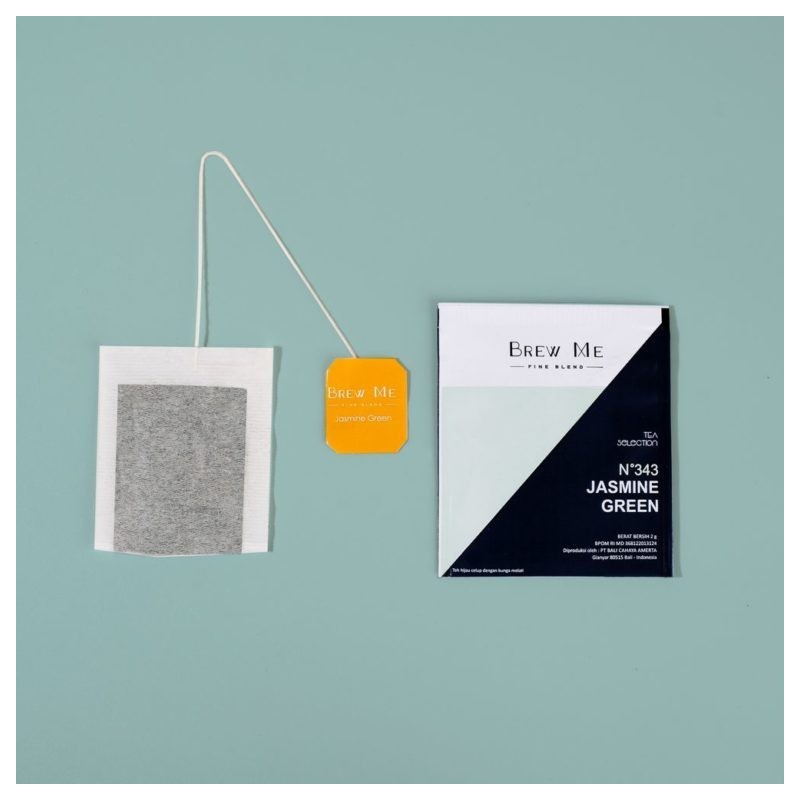 BREW ME | Jasmine Green – Tea Bags Pot - SUJI