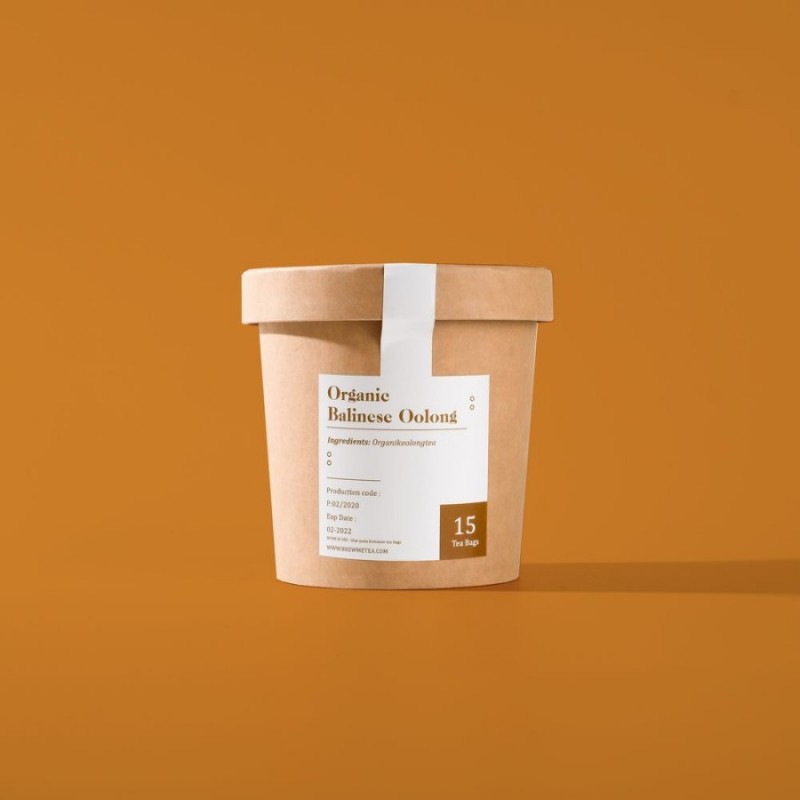 BREW ME | Organic Balinese Oolong Tea with Tea Bag Pots, Brewme Tea - SUJI
